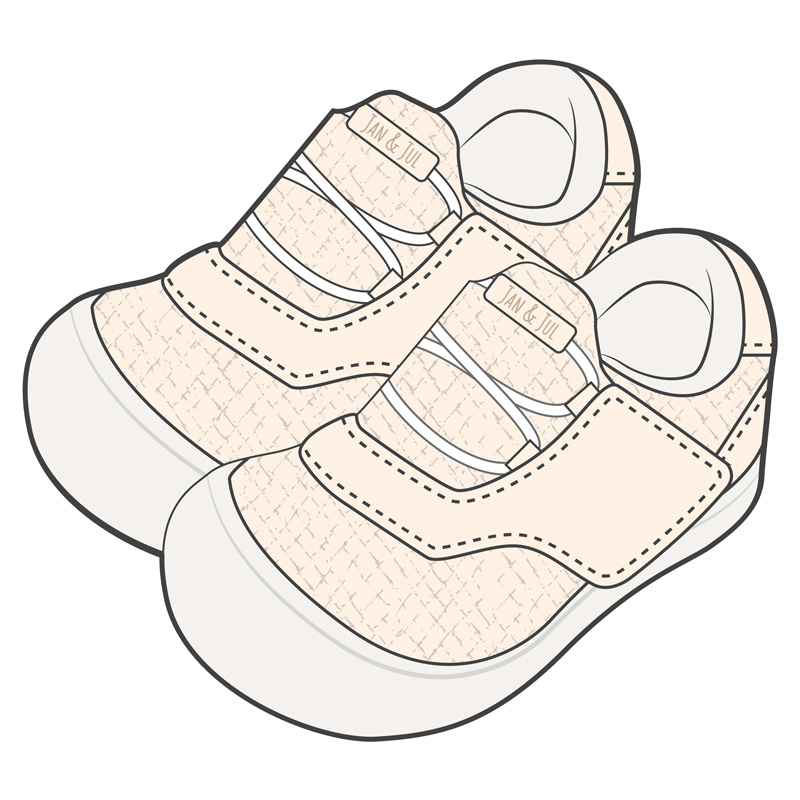 Cream | Mini-Flyer Shoes – Jan & Jul Wholesale USA and International